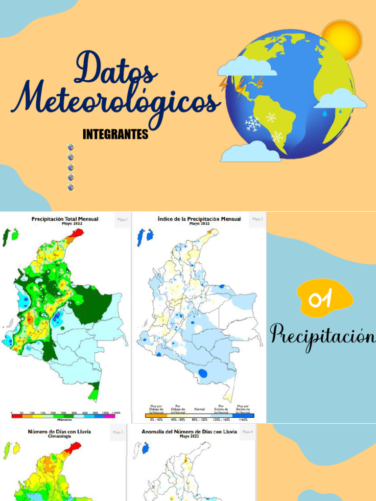 Datos Meteorologicos | PDF | Salud y bienestar