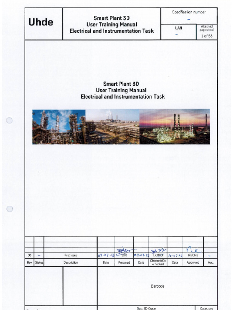 5.UIPL-6584-SP3D-DC-005 - User Training Manual - Electrical ...