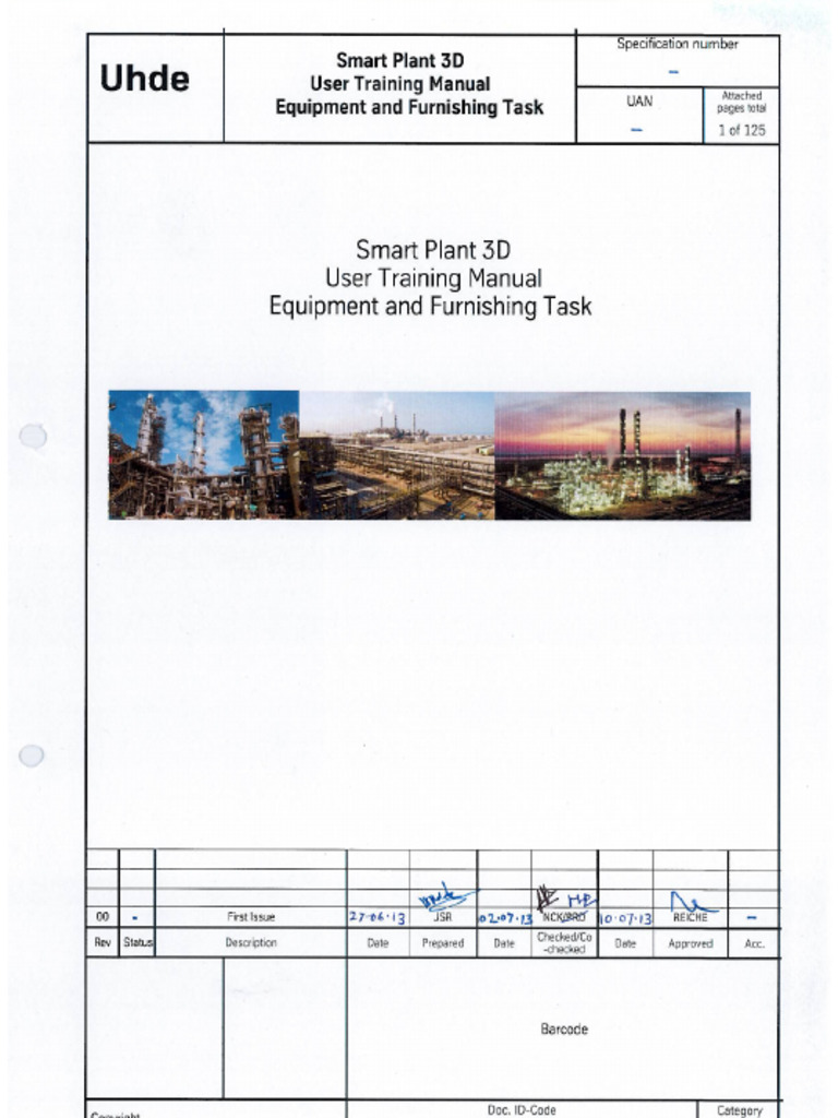 3.UIPL-6584-SP3D-DC-003 - User Training Manual-Equipment and Furnishing Task | PDF | Dialog Box ...