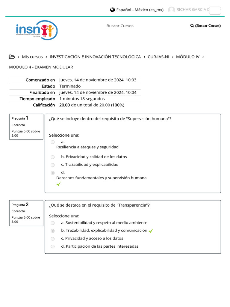 Modulo 4 - Examen Modular | PDF