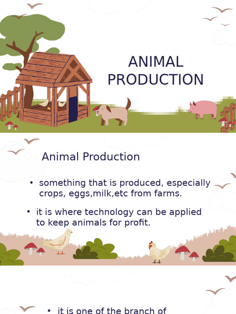 Animal Production Pdf Livestock Poultry
