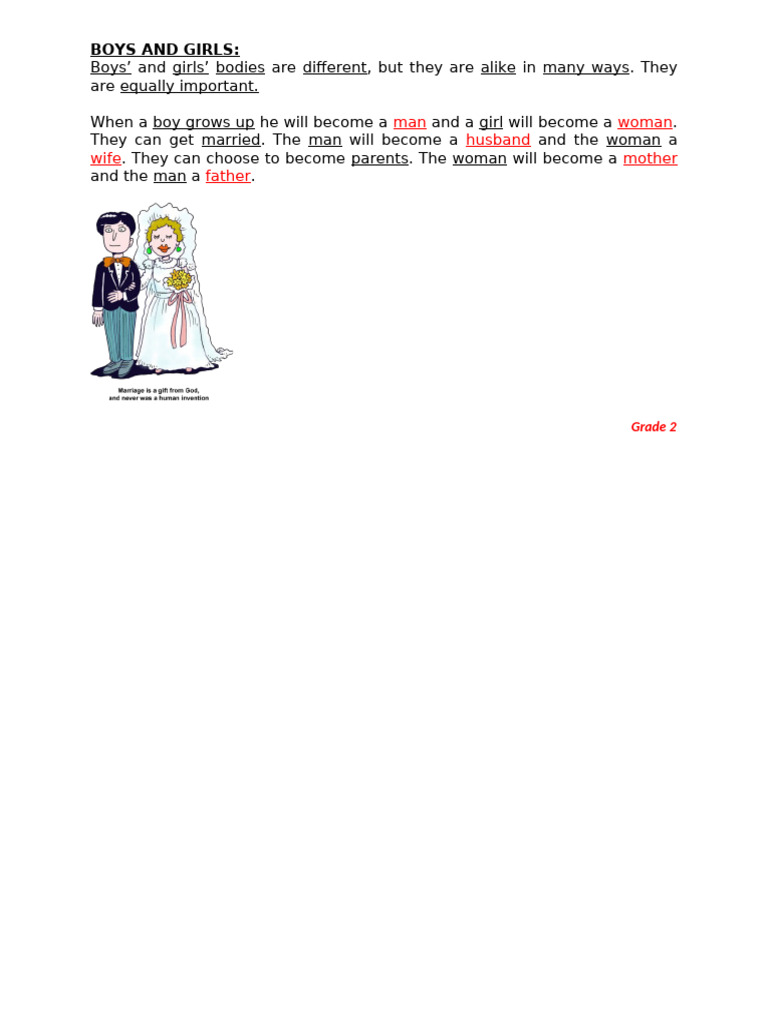 Understanding Boys and Girls | PDF