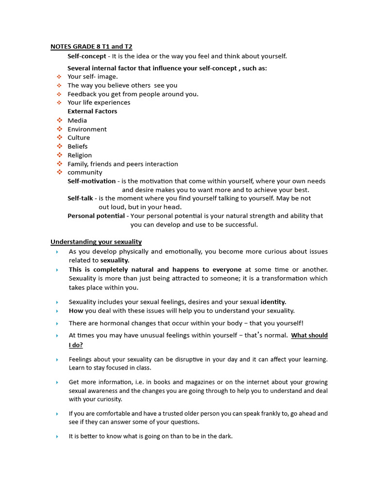 LO G8 Notes T1 - T2 | PDF | Substance Abuse | Substance Dependence