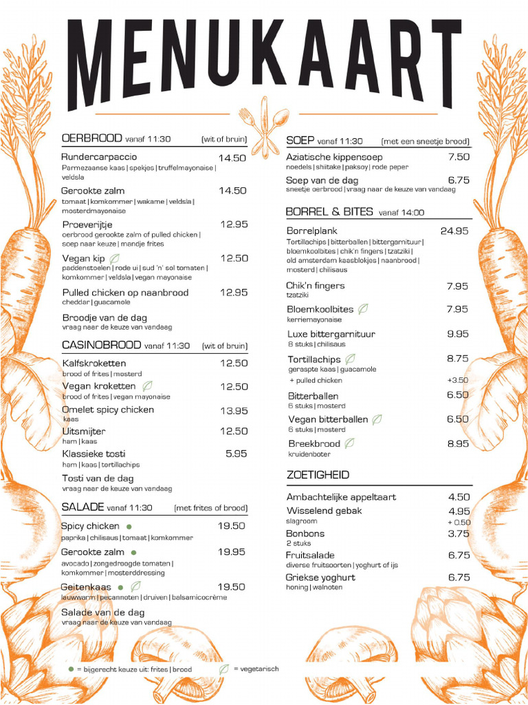 Zomer Lunchkaart - CentreduLac-2024 | PDF