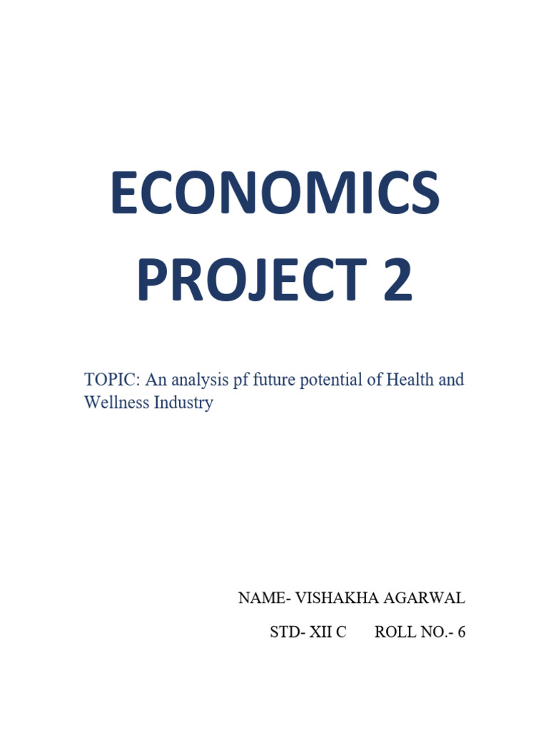 Economics Project 2 | PDF | Pharmaceutical Industry | Health Care