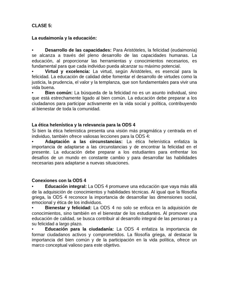 Ética Clase 5 y 7 | PDF | Immanuel Kant | Autonomía