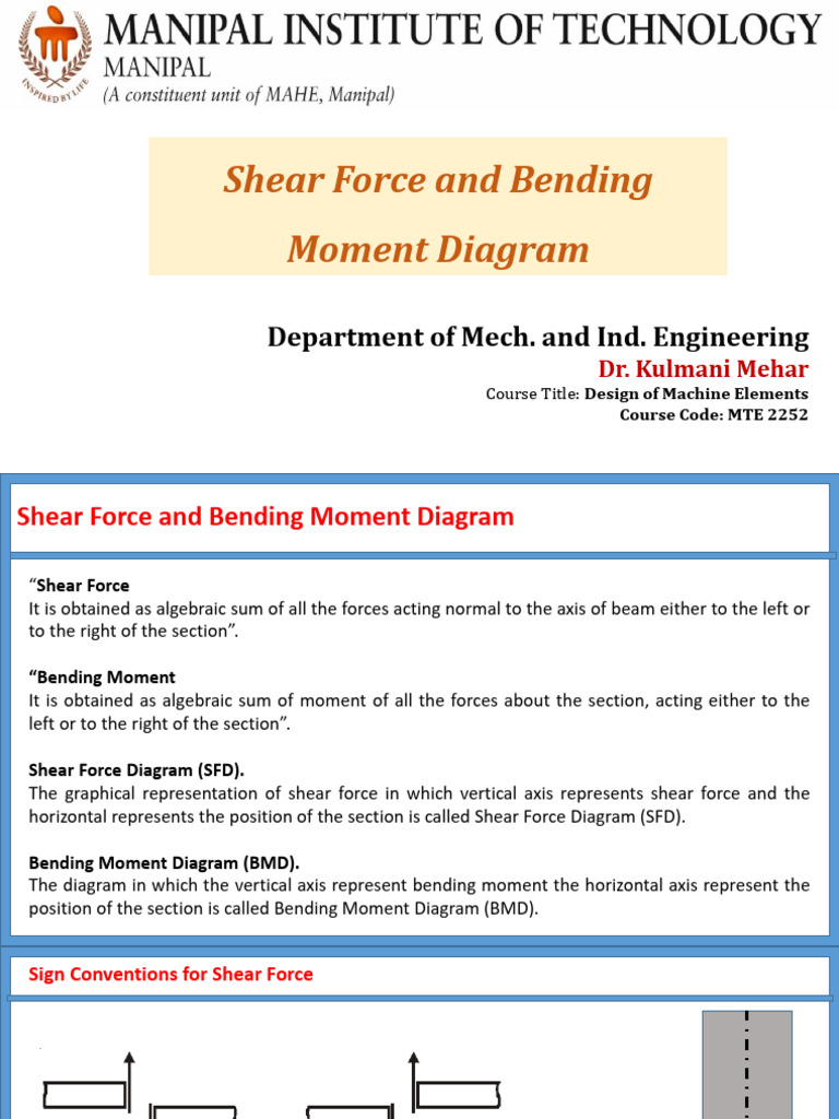 2 BMD and SFD | PDF | Bending | Beam (Structure)