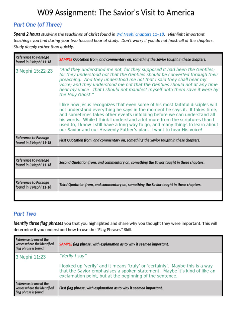 REL275C W09 SaviorVisitAmerica | PDF | Jesus | Systematic Theology