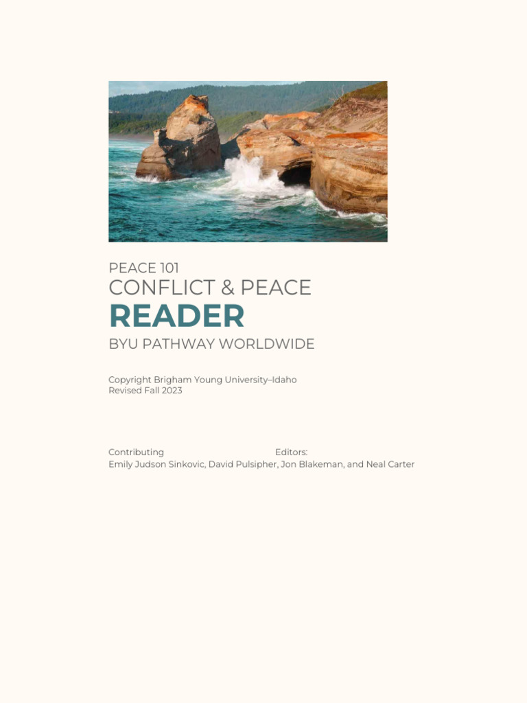 Peace 101 Reader WWB | PDF