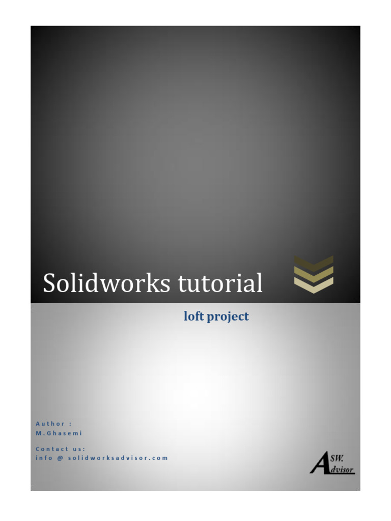 112 Solidworks Loft Tutorial | PDF | Euclid | Elementary Geometry