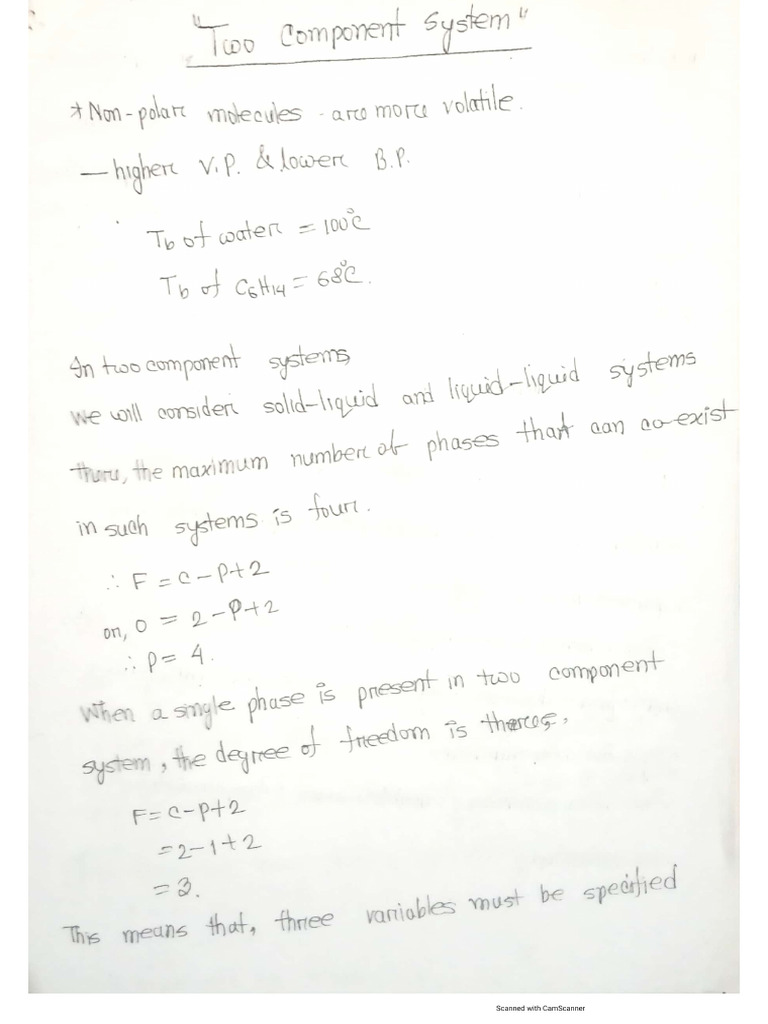 Two Component Sheet | PDF