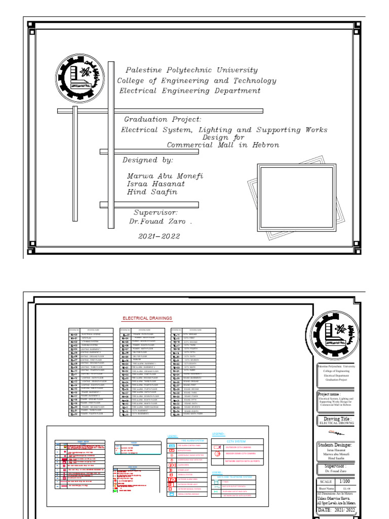 Electrical Drawings | PDF | Electrical Engineering | Electricity