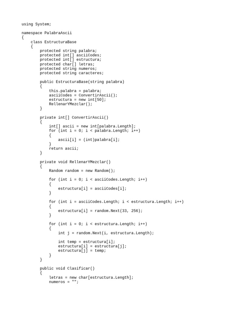 Exam Poo 2 | PDF | Cadena (informática) | Codificación de caracteres