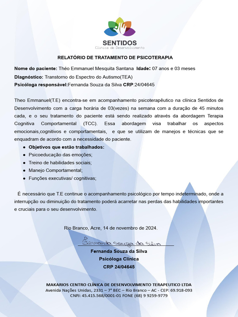 Relatório - GEAP 2024 Novembro - Docx - Documentos Google-1-11-2 | PDF | Autoajuda