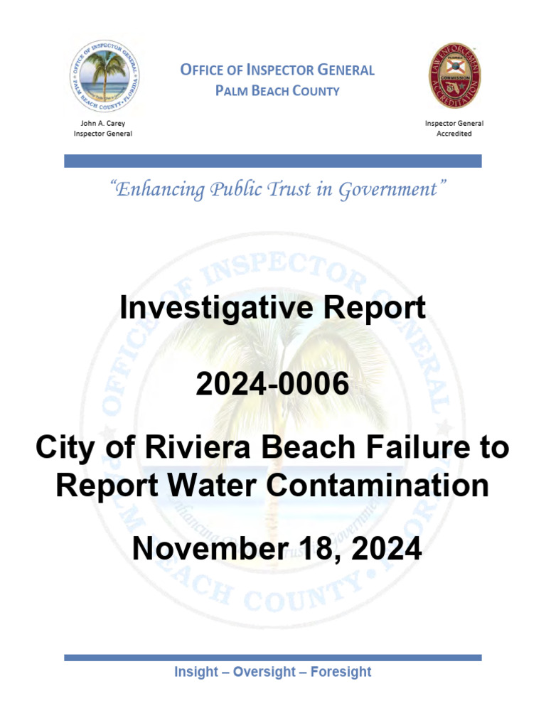 Water Report | PDF | Drinking Water | Hydrology