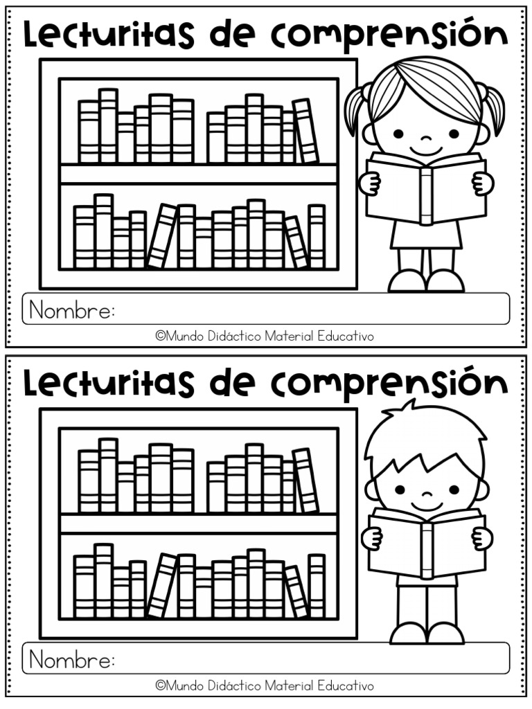 Lecturitas de Comprensión Infantil | PDF