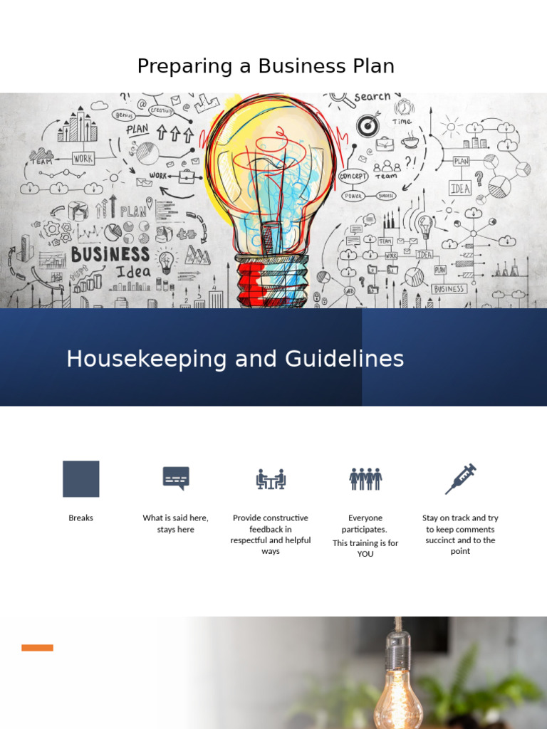 Preparing A Business Plan | PDF | Market (Economics) | Marketing