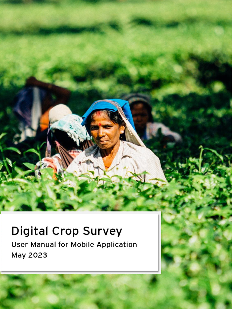 User Manual CropSurveyMobileApplication Final | PDF | Surveying | Login