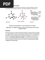 Structure and Bonding in Silicon Dioxide | PDF | Silicon Dioxide ...