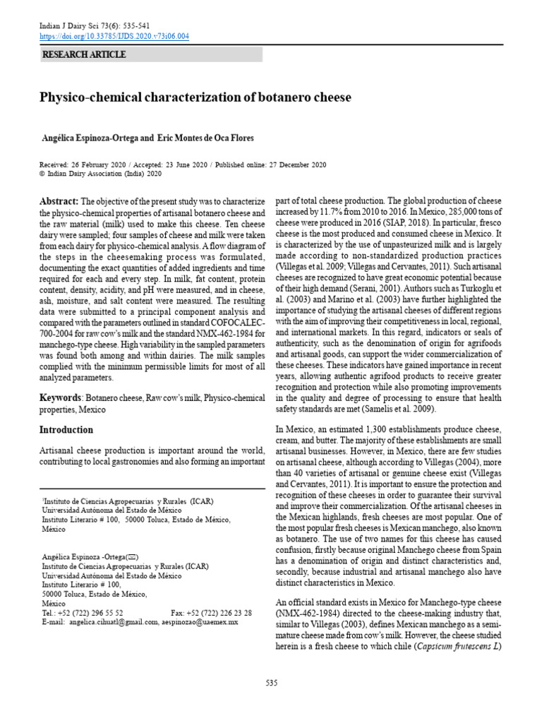Ojsadmin, 4 | PDF | Cheese | Milk