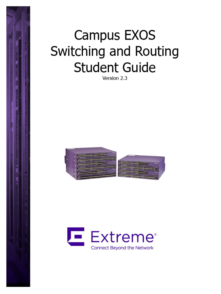EXT-XOSS&Rv23-SG-v1.1 (Extended) | PDF | Network Switch | Computer Network