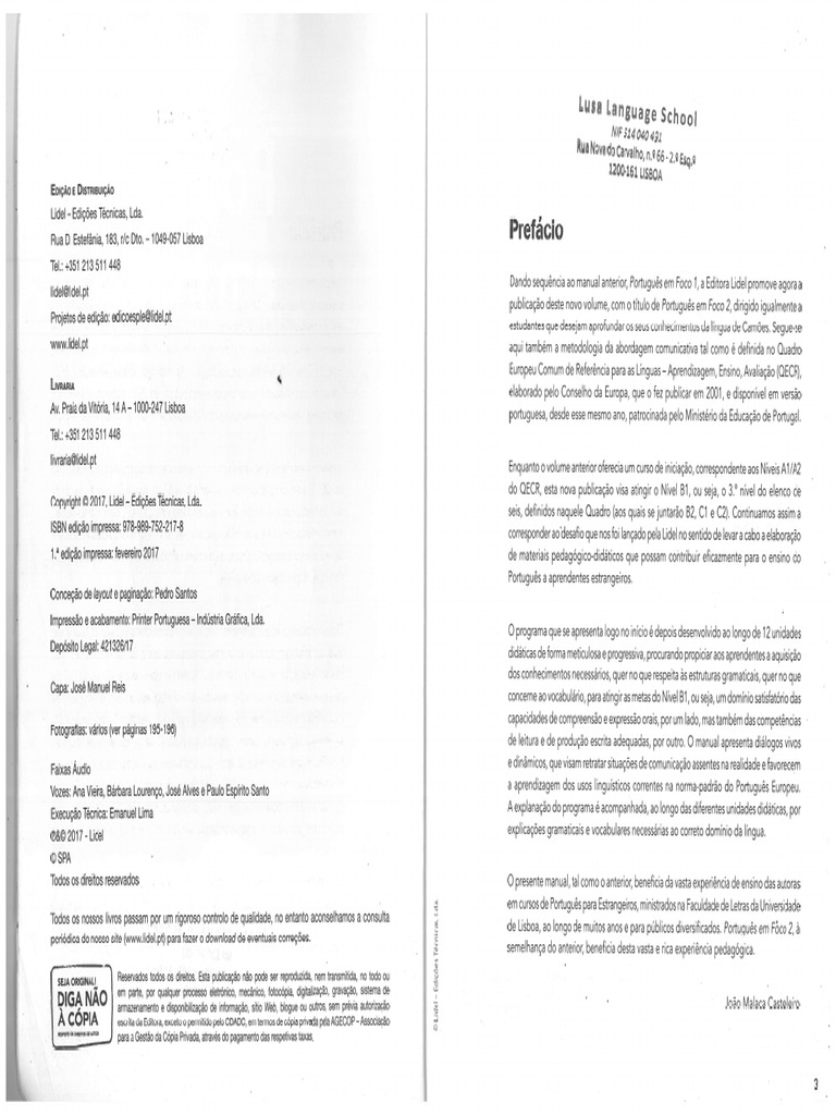 Portugues em Foco 2 | PDF
