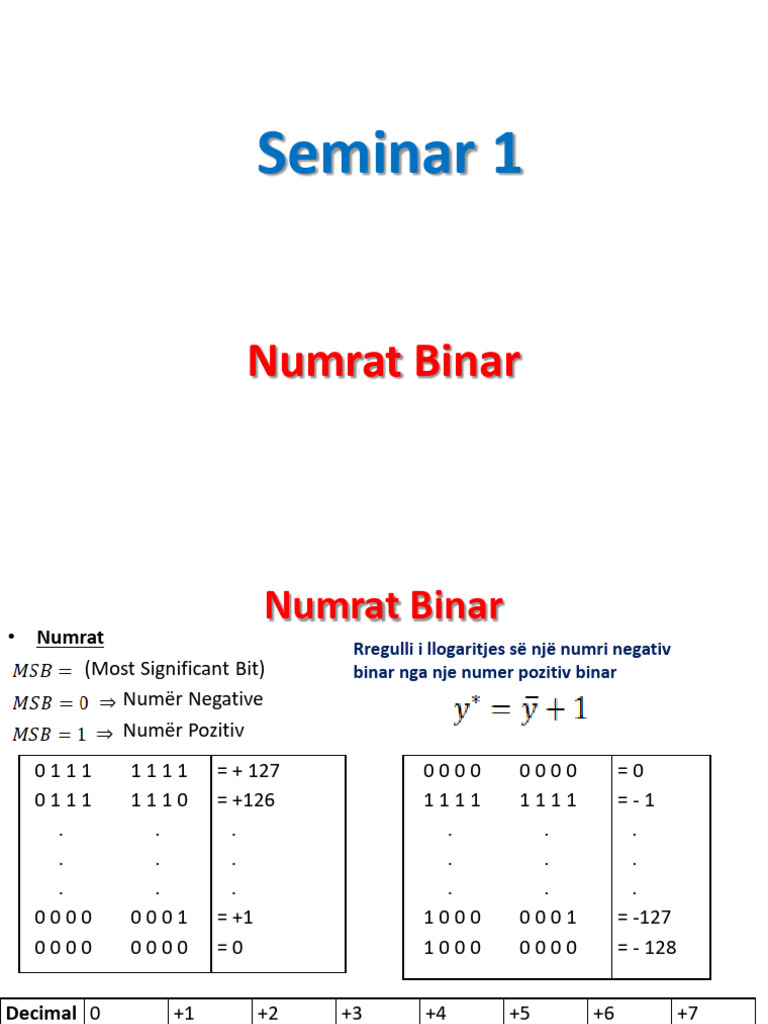Seminar 1 Automazim | PDF
