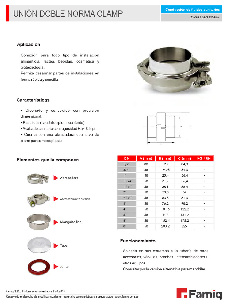 Union Doble Clamp 249 | PDF | Ingeniería mecánica | Ingeniería Química