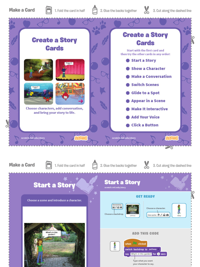 Story Cards Pdf Software