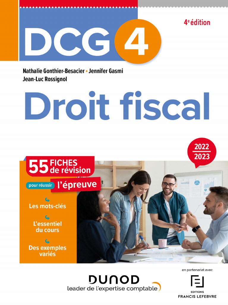 DCG 4 Droit Fiscal - Fiches de Révision - 2022-2023 - Nodrm | PDF ...