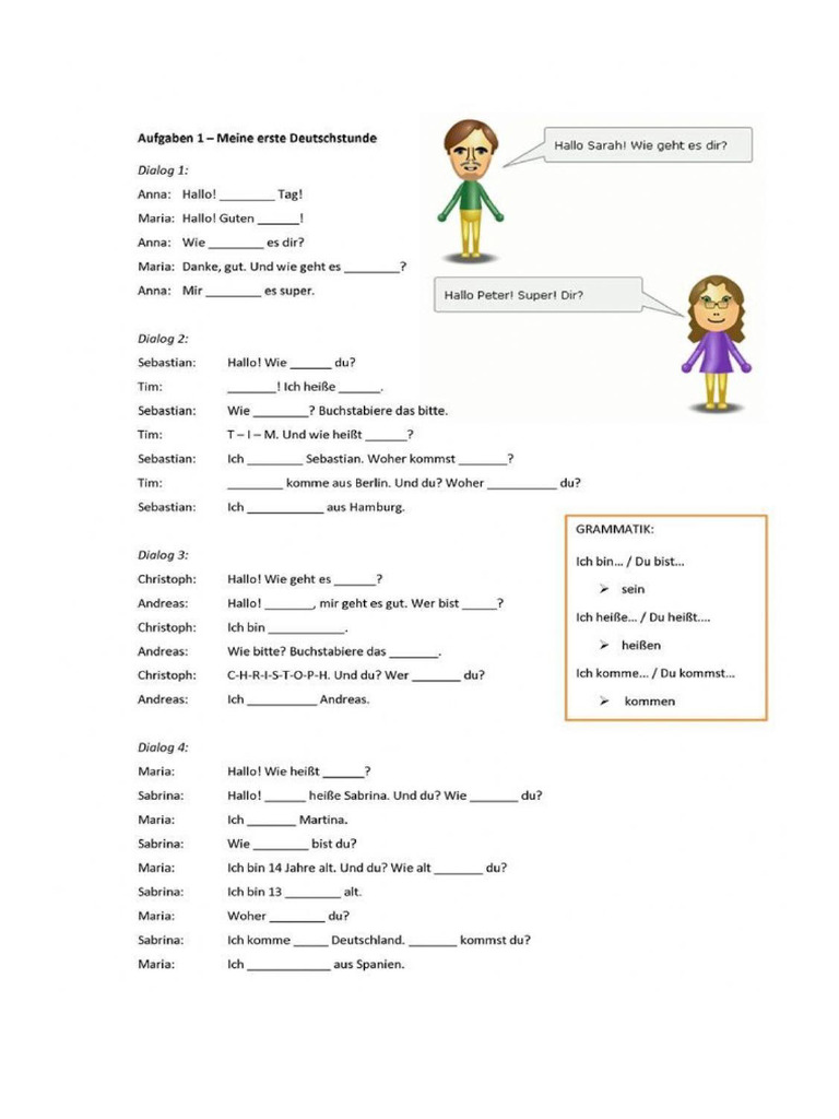 2 DIALOG - Sich Vorstellen 14.10 | PDF