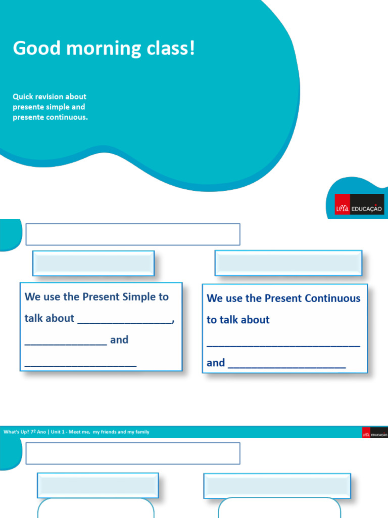 Present Simple vs. Continuous Guide | PDF