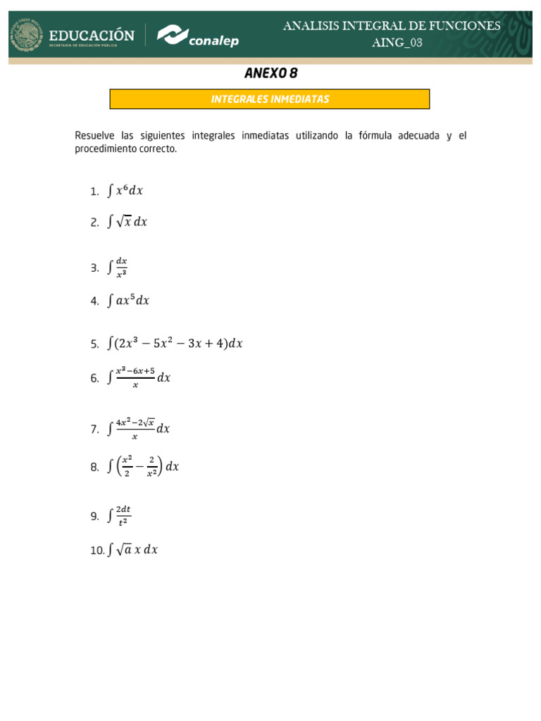 Anexo 8 - Aing-03 | PDF