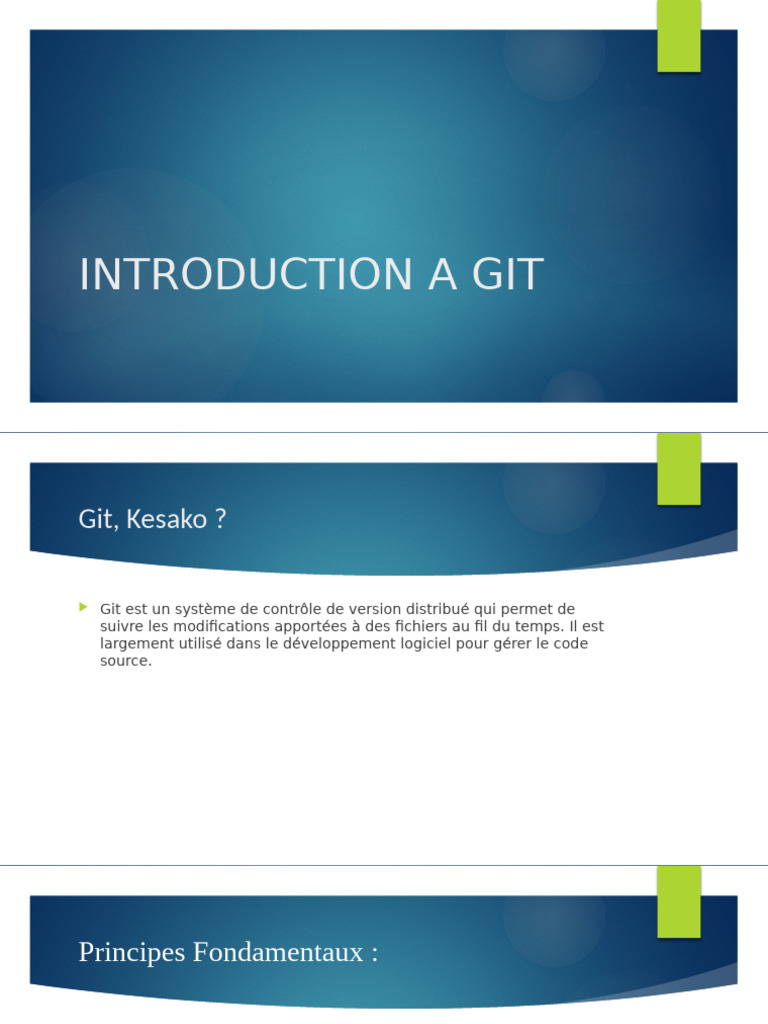 Cours Git | PDF | Gestion de versions | Développement de logiciel