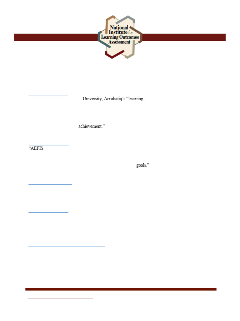 Assessment Technologies for Education | PDF | Educational Assessment ...