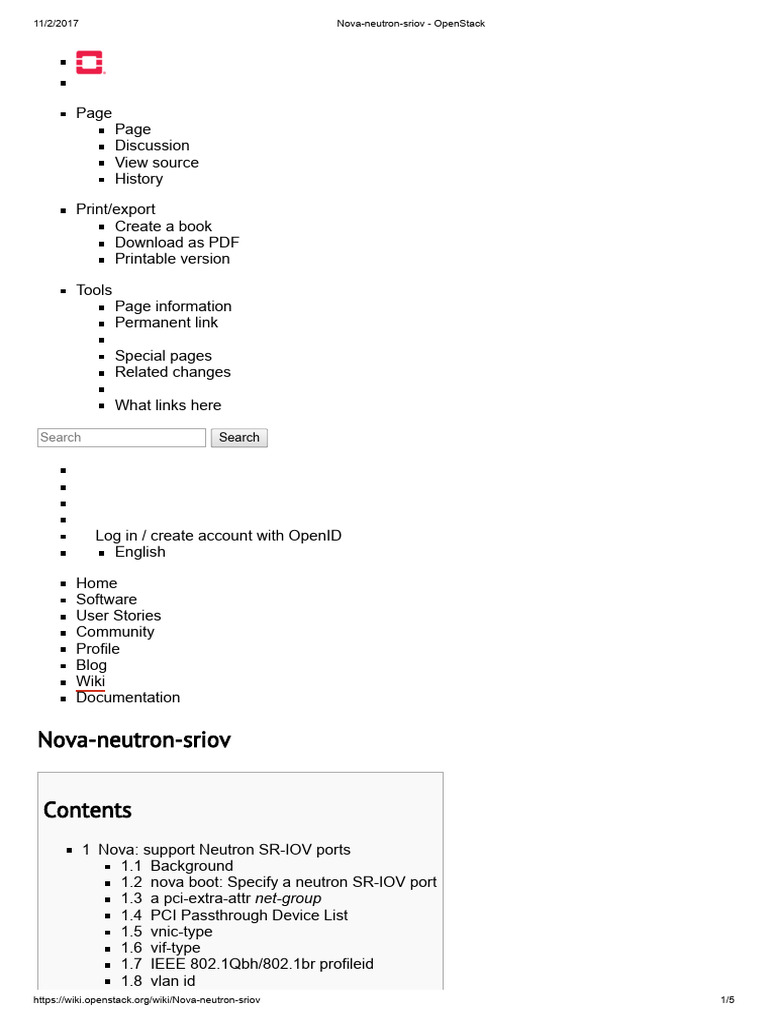 Nova-Neutron-Sriov - OpenStack | PDF | Open Stack | Booting