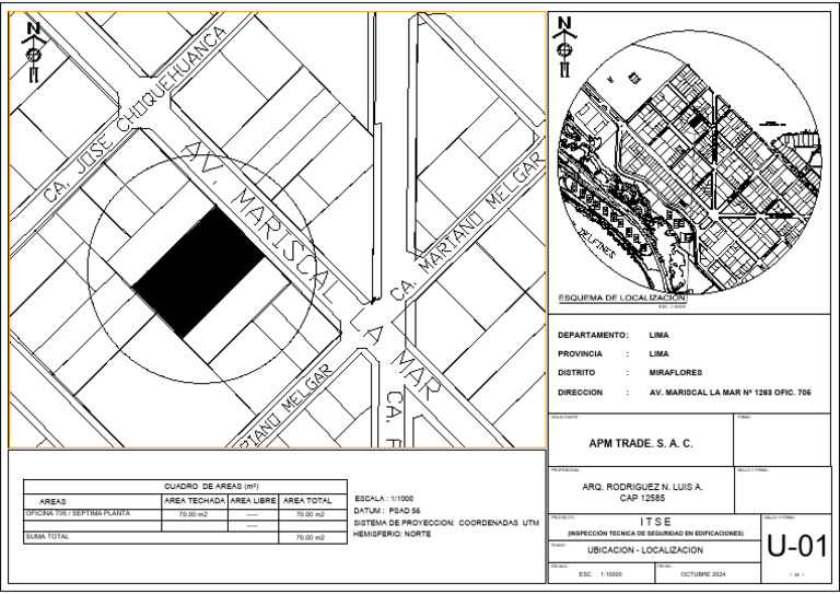 Plano de Ubicacion Miraflores | PDF | Geodesia | Cartografía