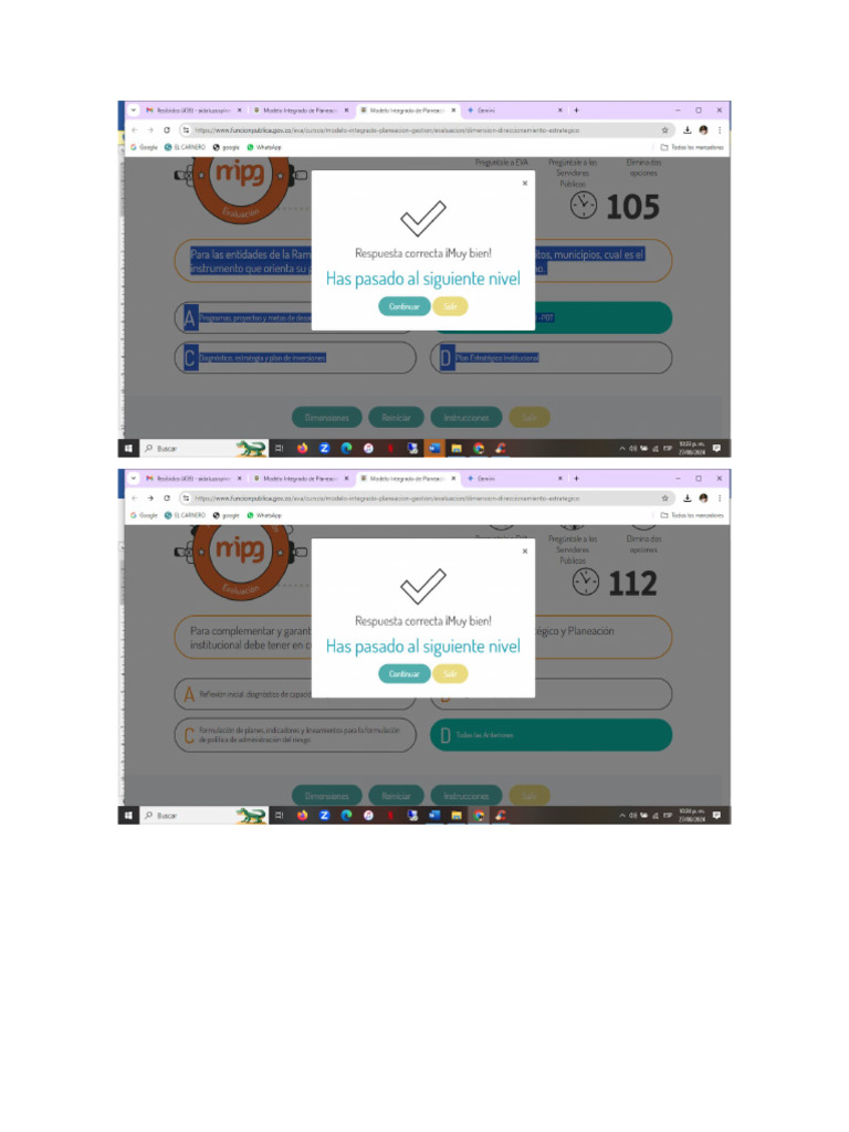 Respuestas Mipg Modulo 2 | PDF