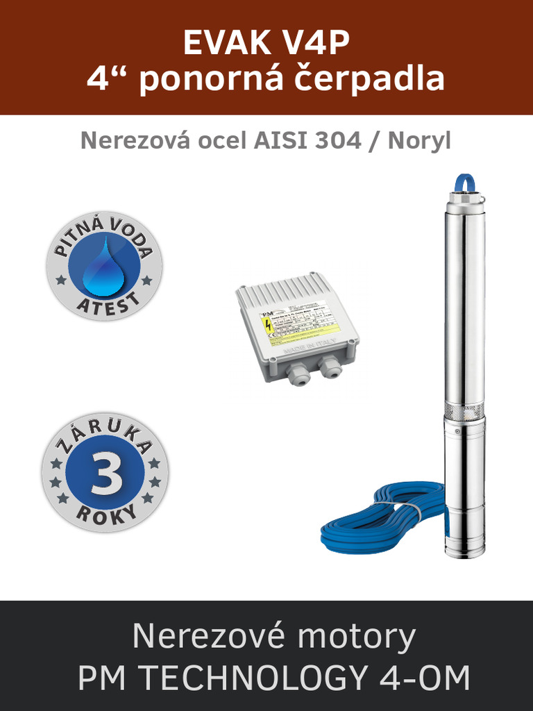 Produktovy List EVAK V4P | PDF