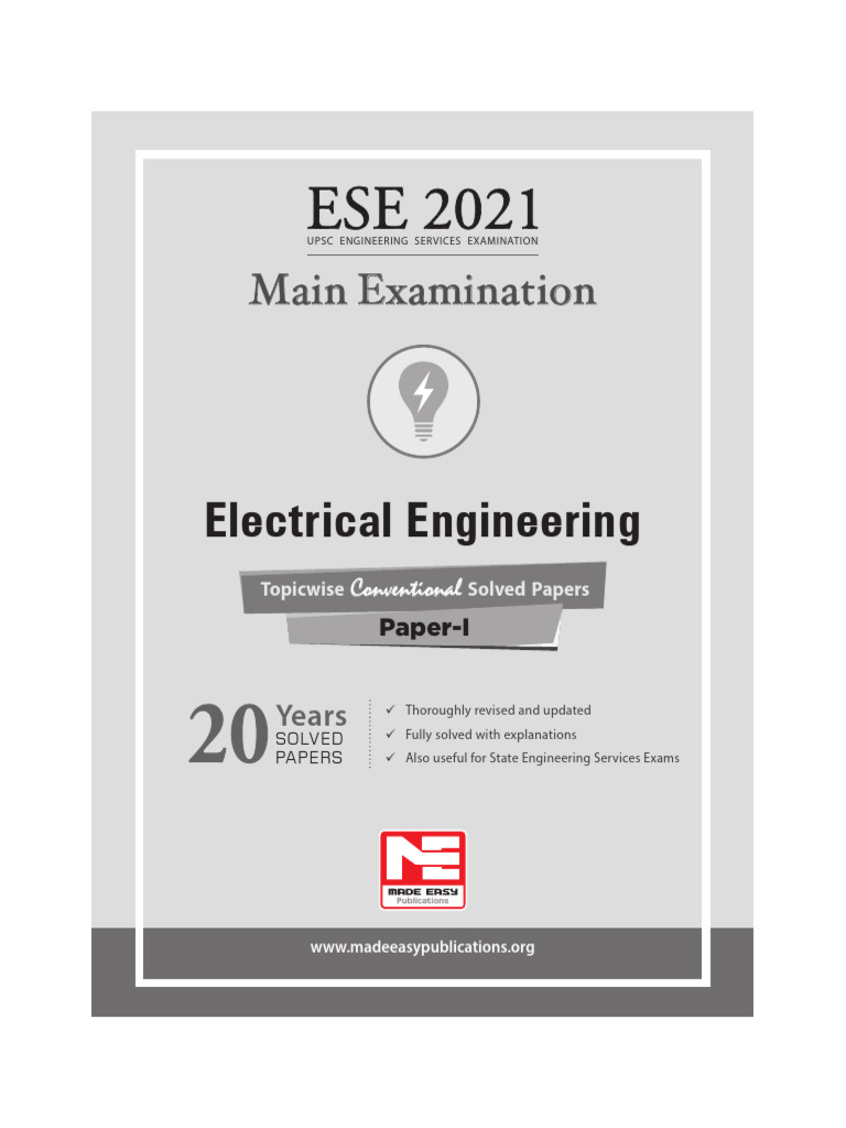 EE-ESE-Mains - Paper-1 2 | PDF | Amplifier | Electronics