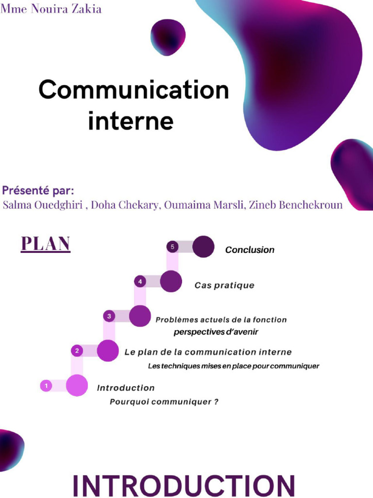 La Communication Interne.1 | PDF