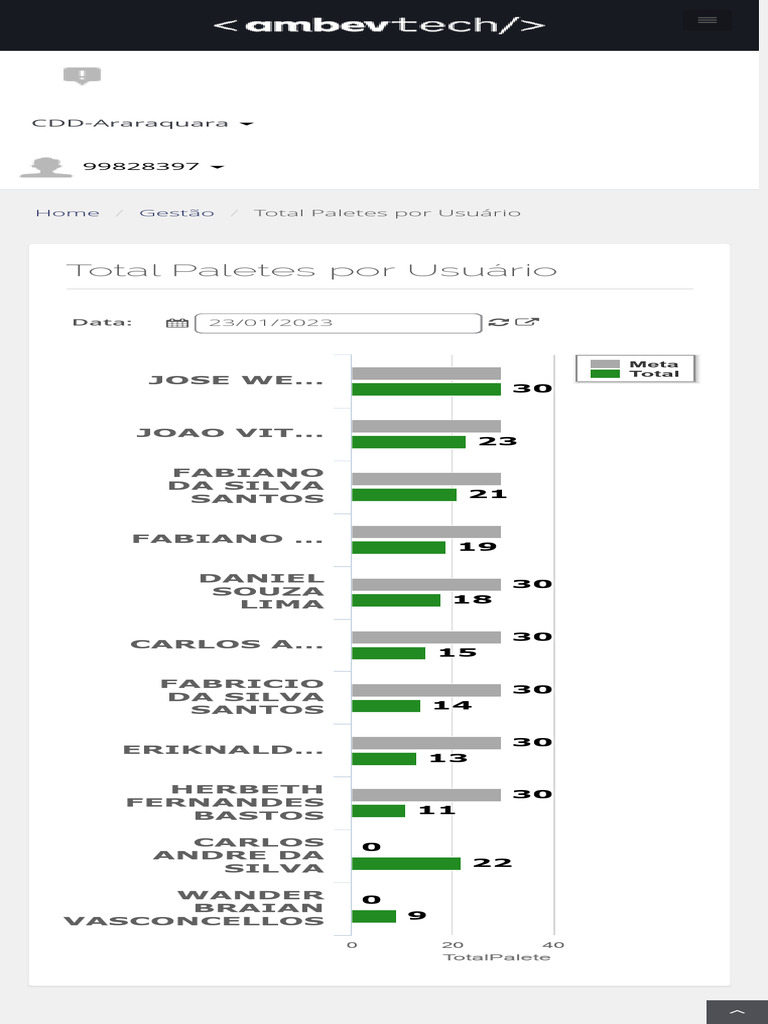 WMS - Ambev Tech | PDF