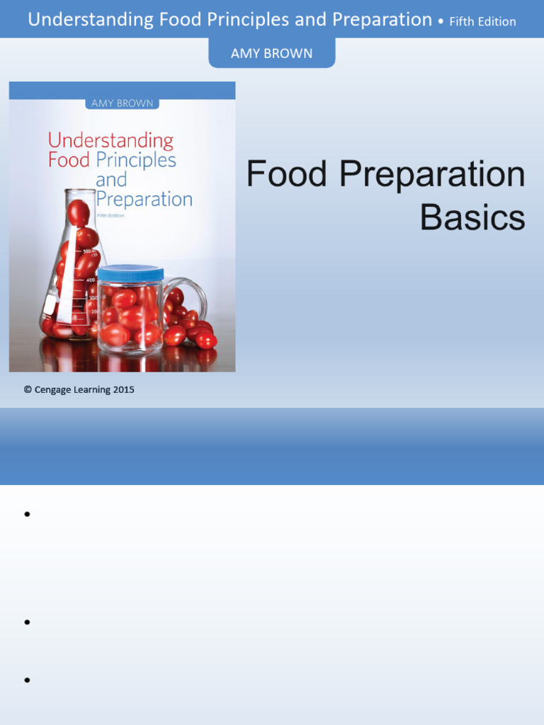 5a Food Preparation Basics | PDF | Grilling | Heat Transfer