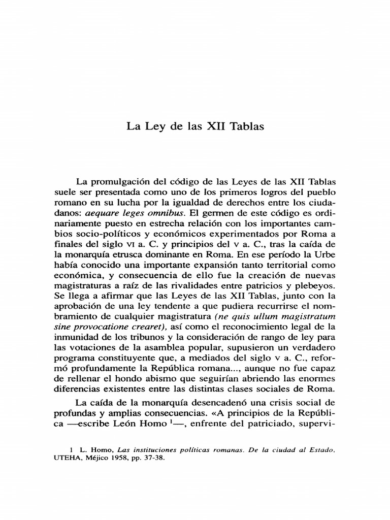 Ley de Las Doce Tablas | PDF | Política