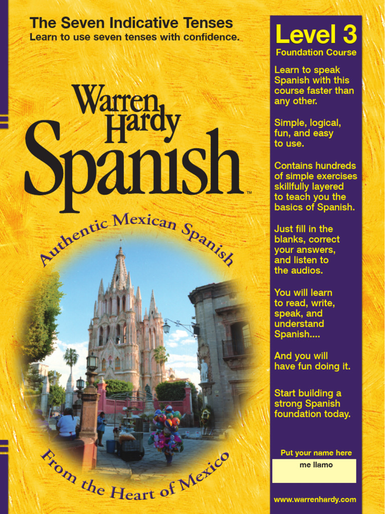 Warren Hardy 3 | PDF | Grammatical Tense | Linguistics