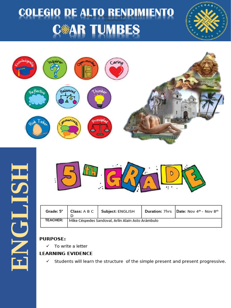 5TH - Unit 6 - Dmpa 31 | PDF | Linguistics | Applied Linguistics