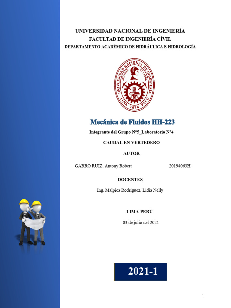 Pc7-1-Vertederos - Garro Ruiz Antony Robert | PDF | Triángulo | Rectángulo