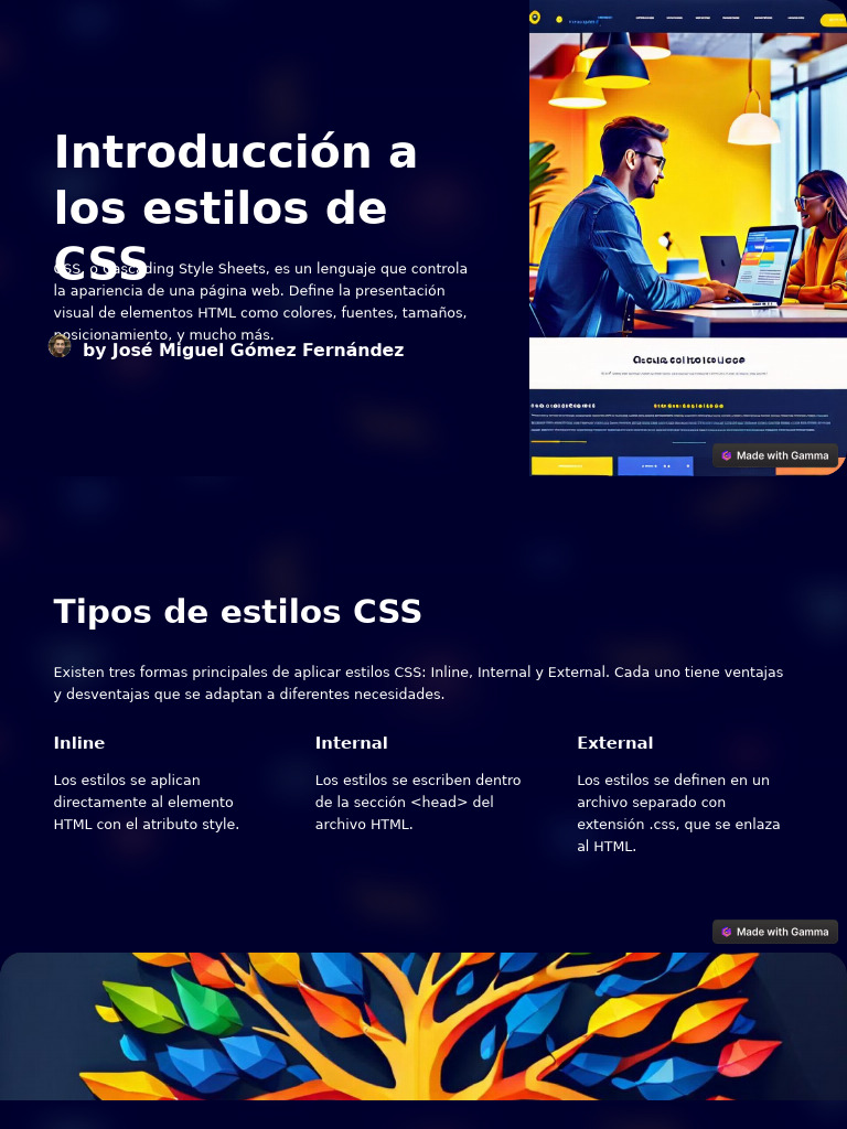 Introduccion A Los Estilos de CSS | PDF | HTML | Red mundial