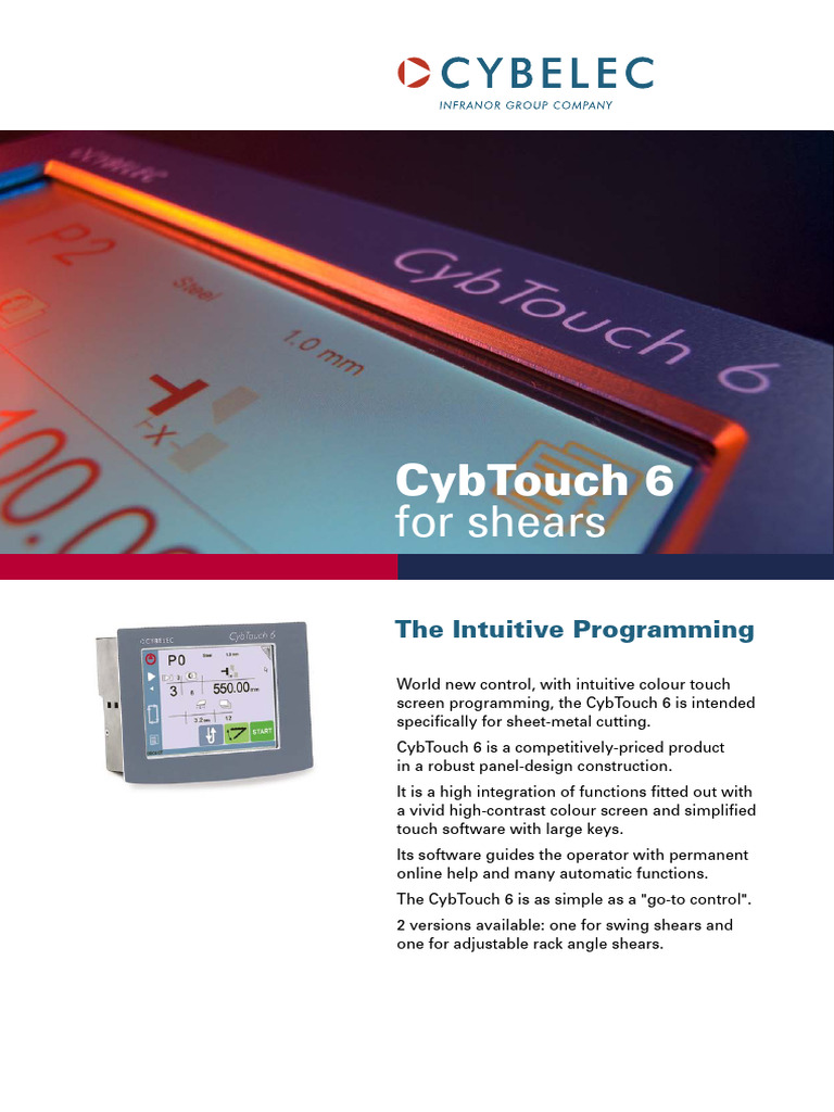 CybTouch 6 G | PDF | Software | Computer Engineering