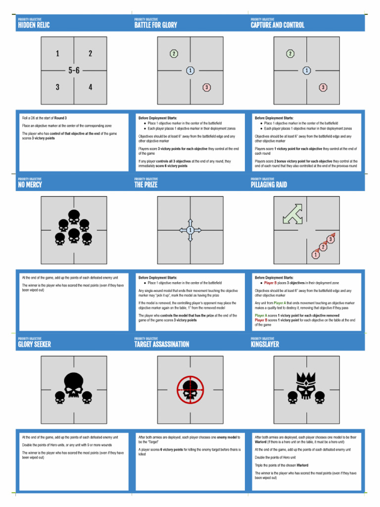 Mission Cards 03 | PDF